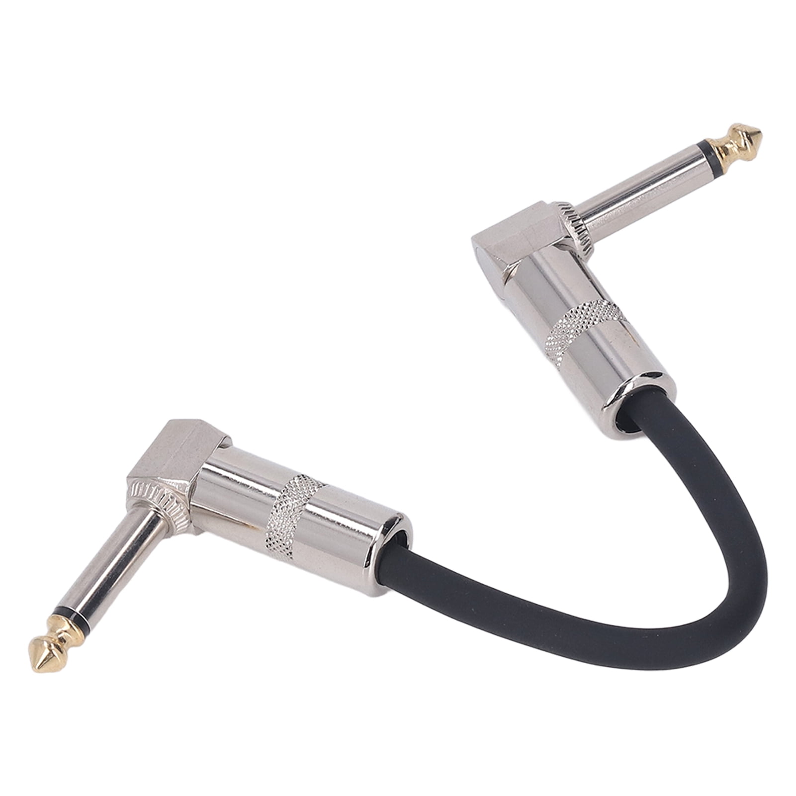10cm Stompbox Effect Cable Round Head 6.35 Mono Shielded Guitar ...