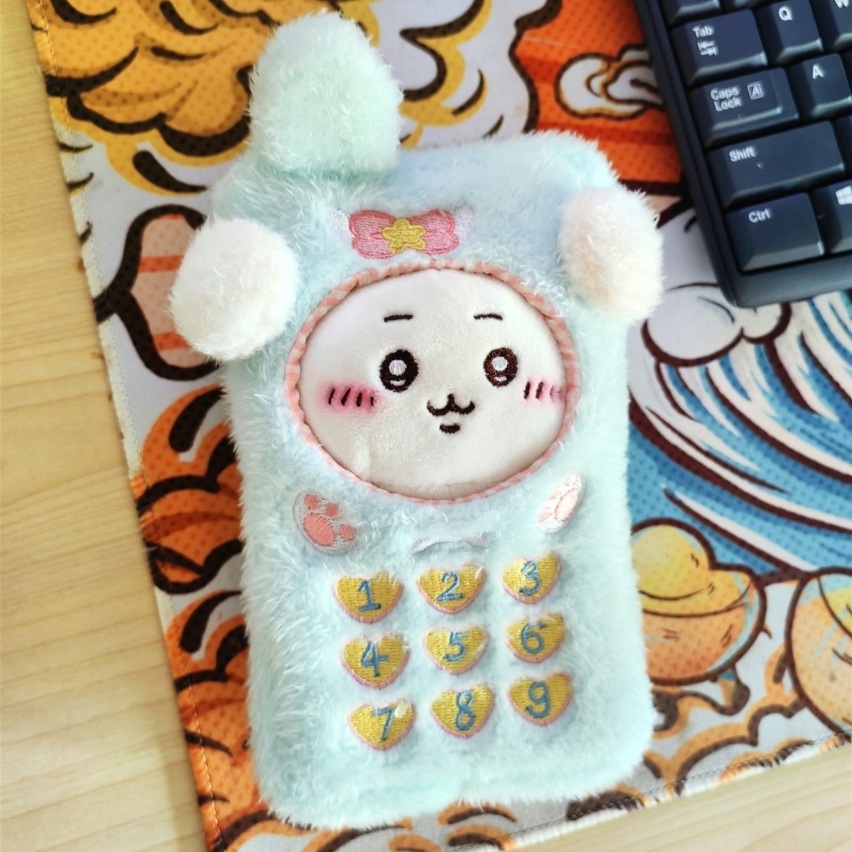 10cm chiikawa cross-dressing mobile phone baby clothes cartoon chiikawa ...