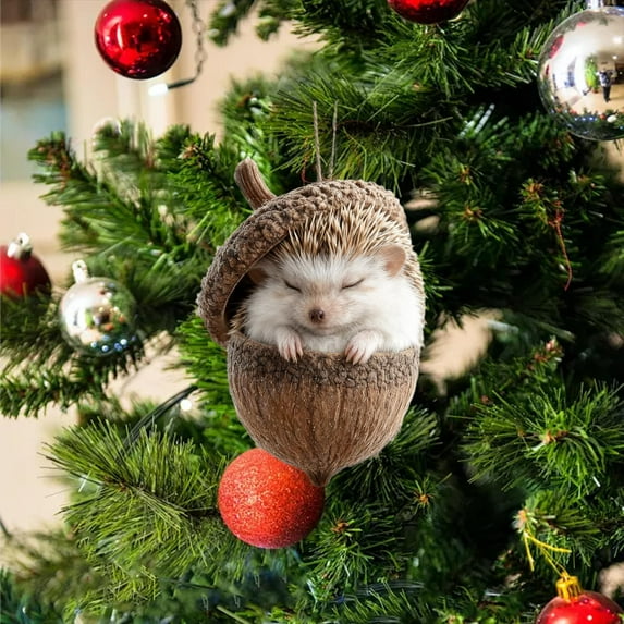 10cm forest Animals Decoration Christmas Tree Pendant Holiday Gift H ...