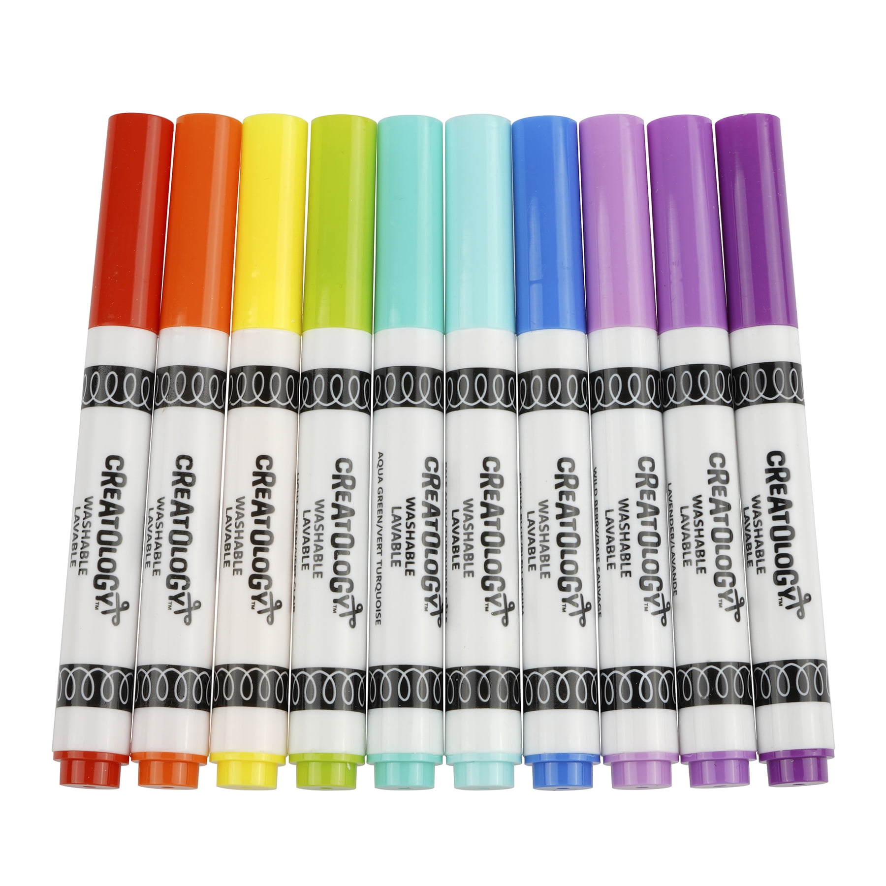 10ct Brights Broad Line Washable Markers by Creatology™ - Walmart.com