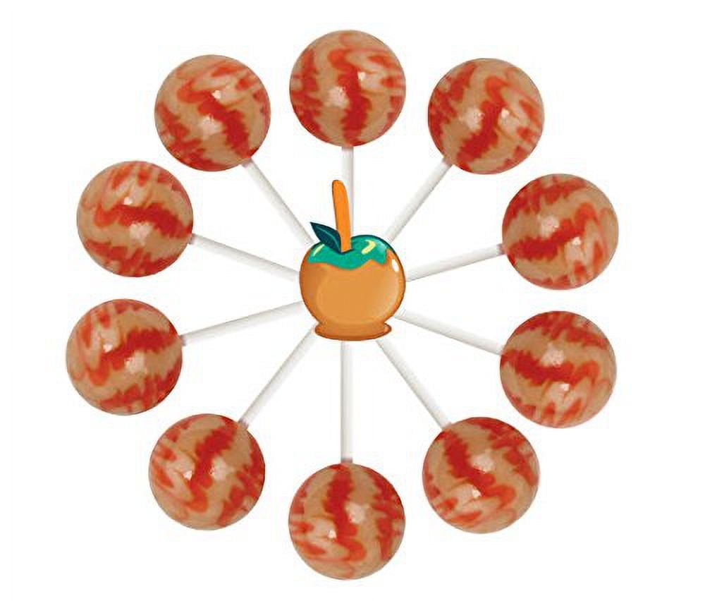 Original Gourmet 10ct Caramel Apple Lollipop Bag, Individually Wrapped ...