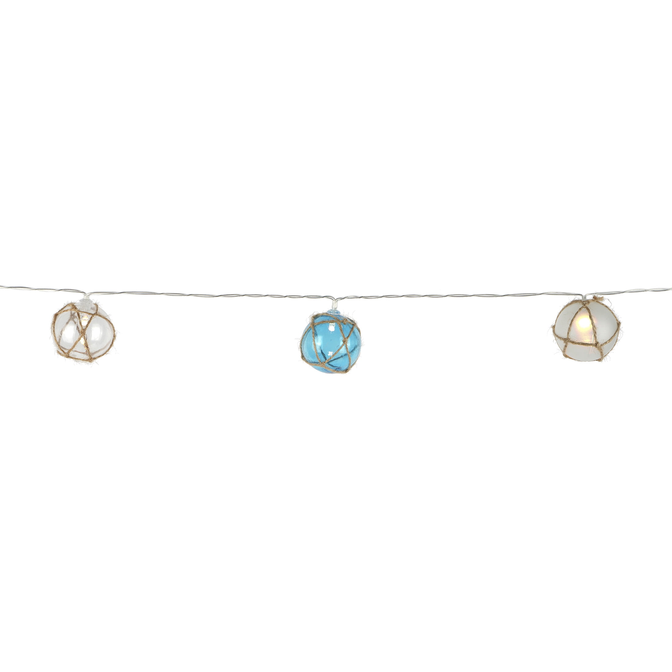 10ct. Round Ball LED String Lights by Ashland® - Outdoor String Lights ...
