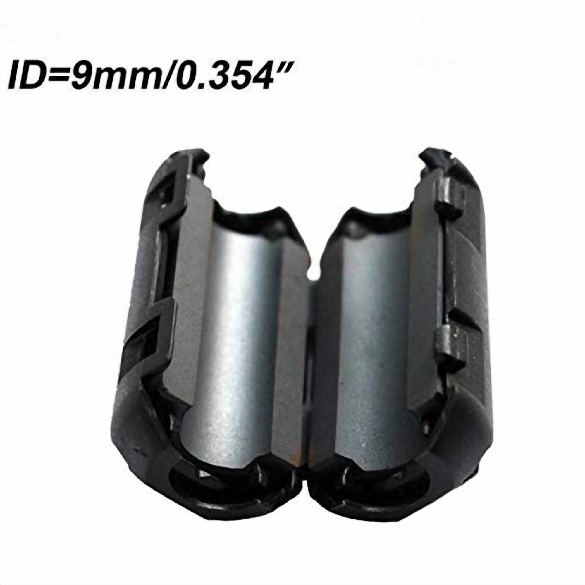 10ea Inner 9mm 0.35 inch ferrite Clip Filter ferrite Bead ferrite clamp ...