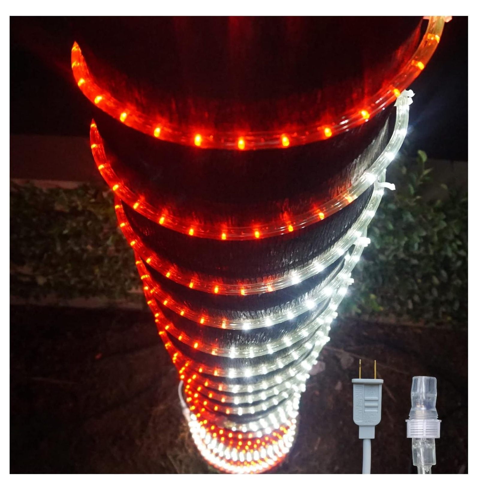 10ft/108 LED Rope Lights for Canada and Christmas Theme Colors Party ...