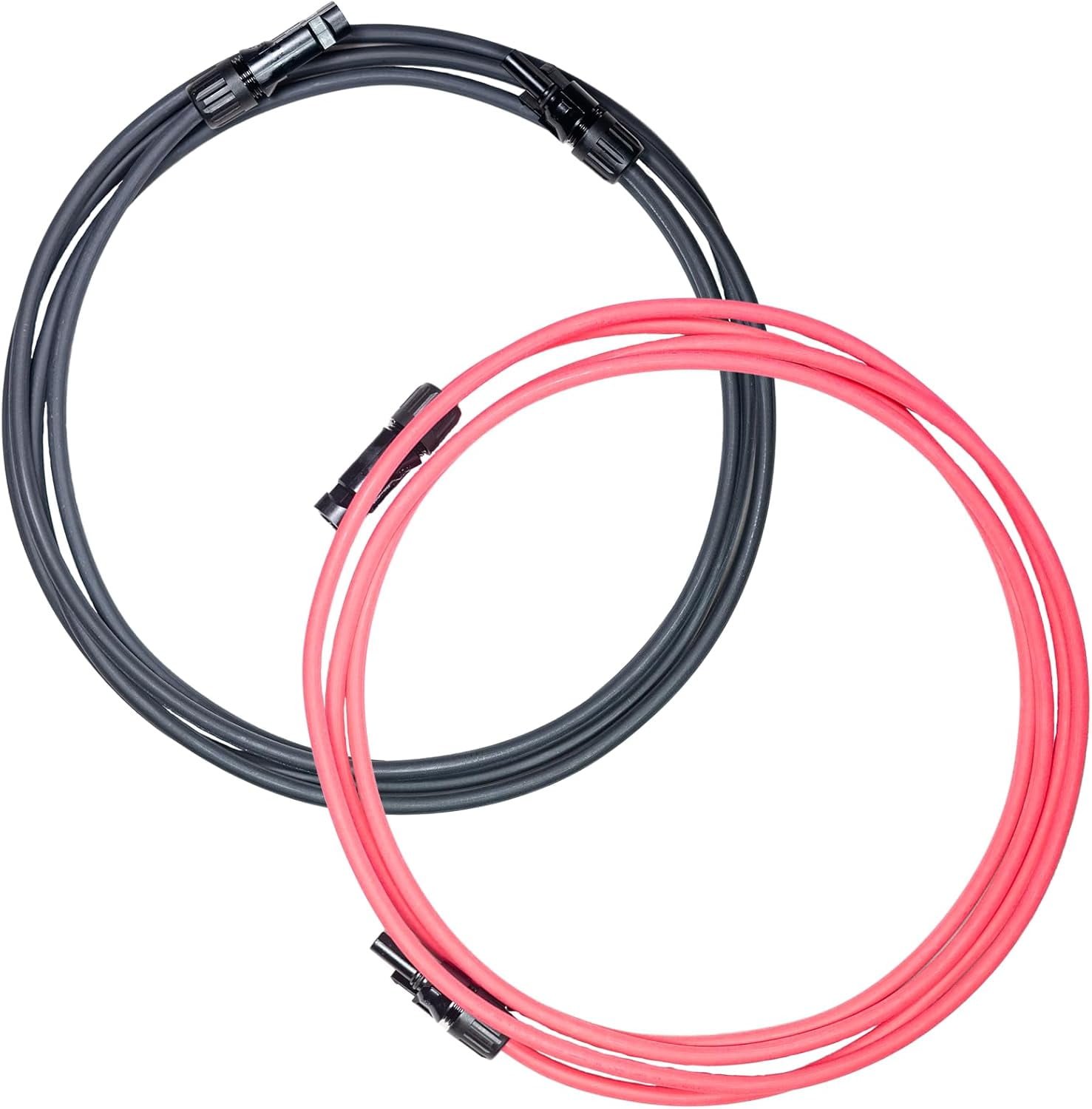 10ft 10AWG Premium Solar PV Cables with Male & Female Connectors - 7 ...