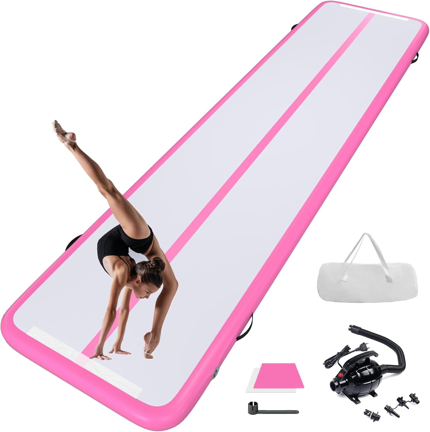 10ft 13ft 16ft 20ft Inflatable Air Gymnastics Mat Track Tumbling Mats ...