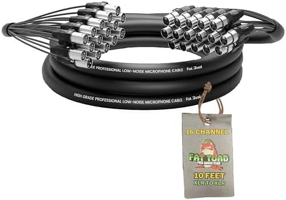 10ft 16-Channel XLR Snake Cable (ShieldedPRO X Series) – Audio Patch ...