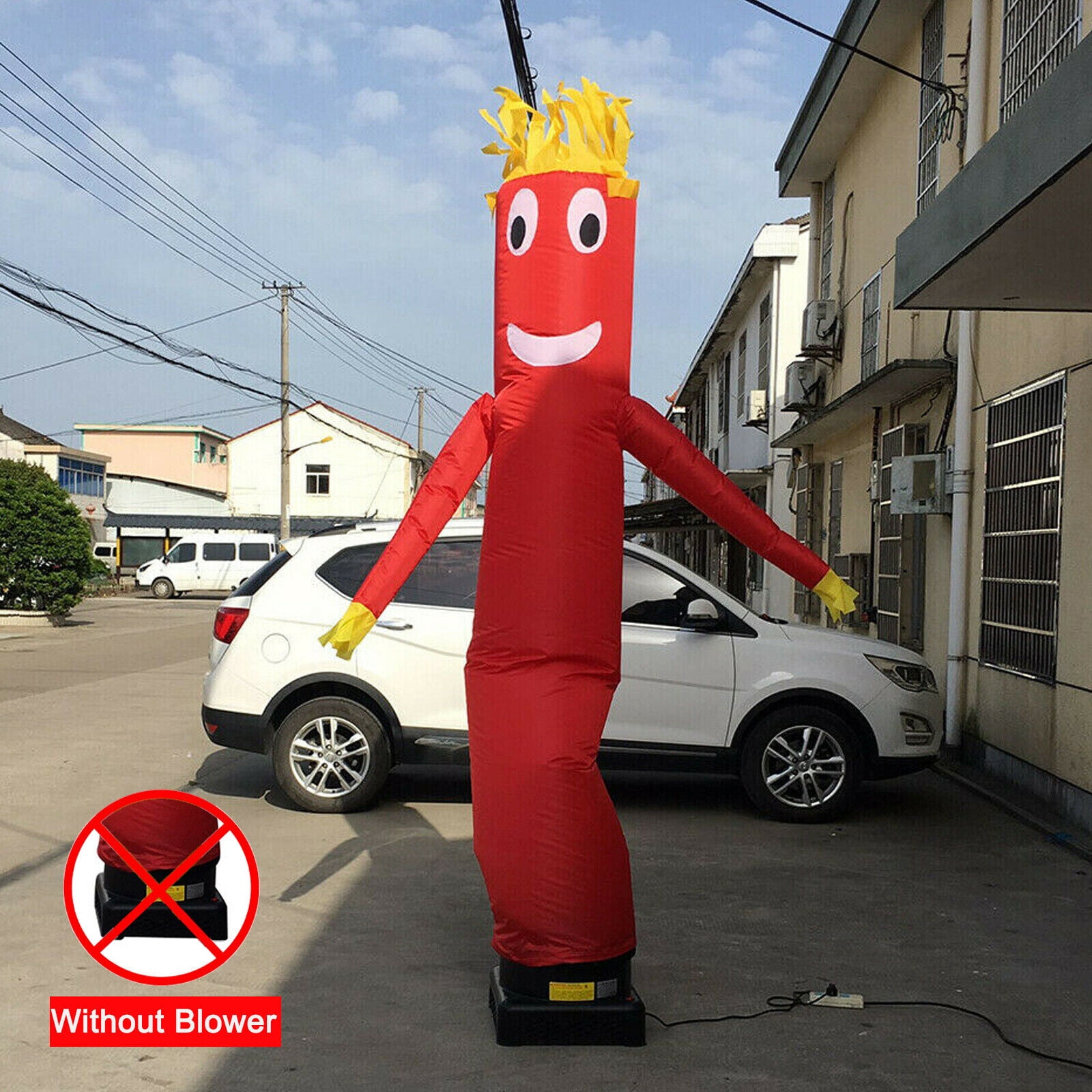 10ft Inflatable Tube Man with Waving Arms - Red Philippines | Ubuy