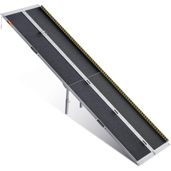 VNN 10ft Aluminum Multi-Folding Wheelchair Scooter Ramp - Walmart.com