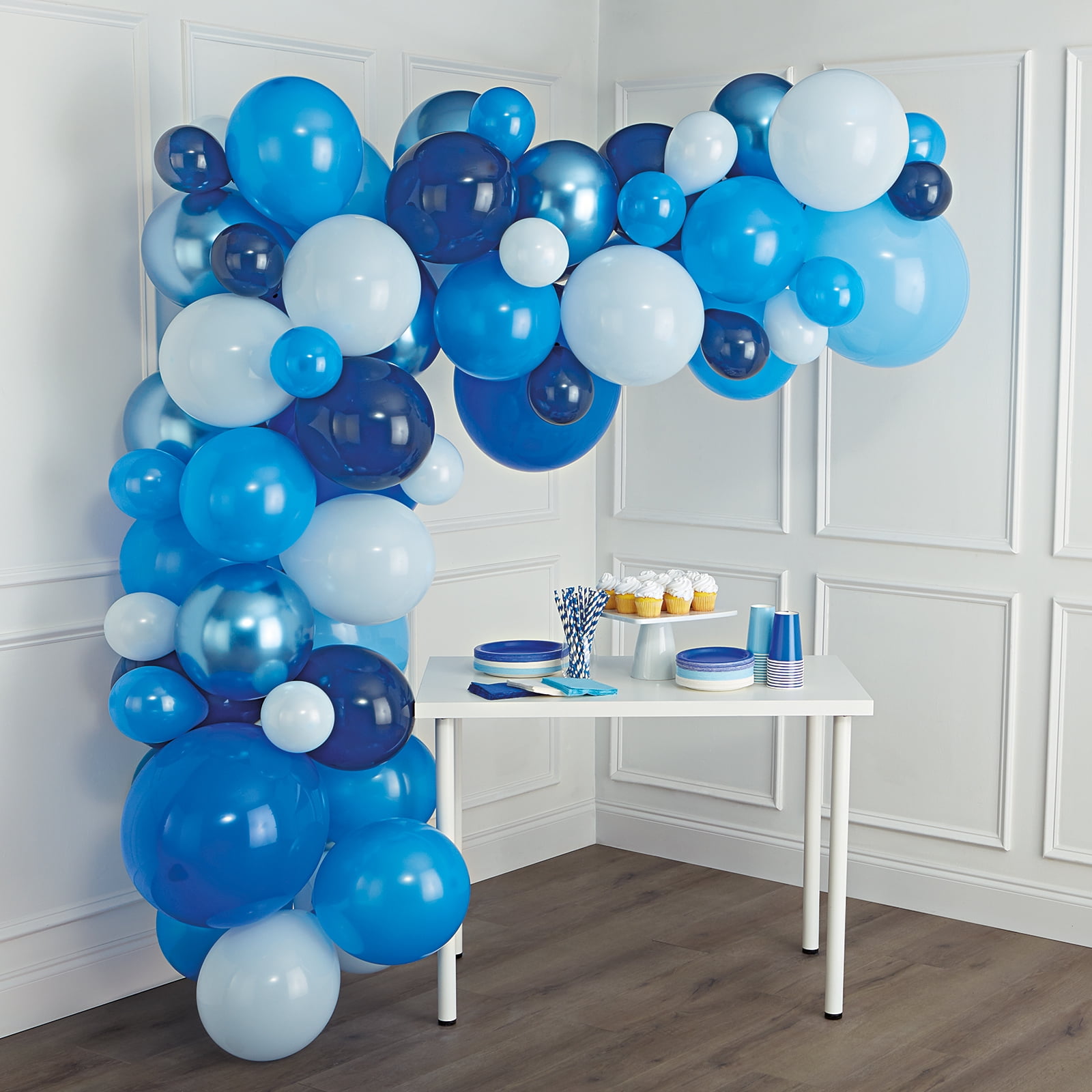 10ft. Blue Balloon Garland by Celebrate It Walmart