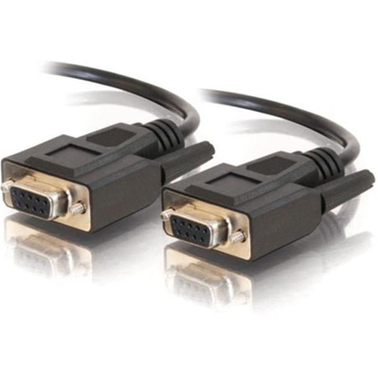 10ft DB9 F-F Cable Black - Walmart.com