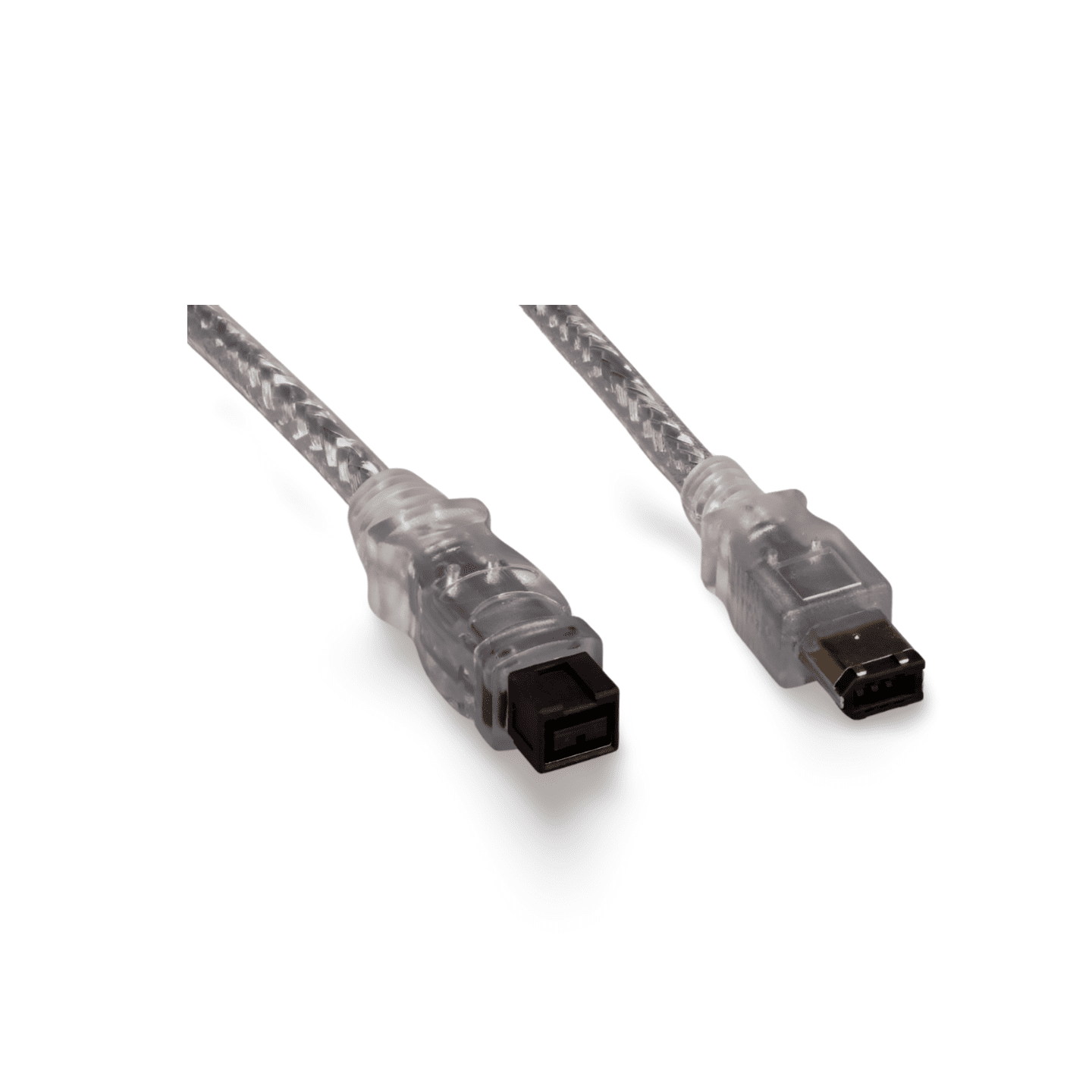 10ft FireWire 1394b Bilingual Cable 9 Pin to 6 Pin - Silver - Walmart.com