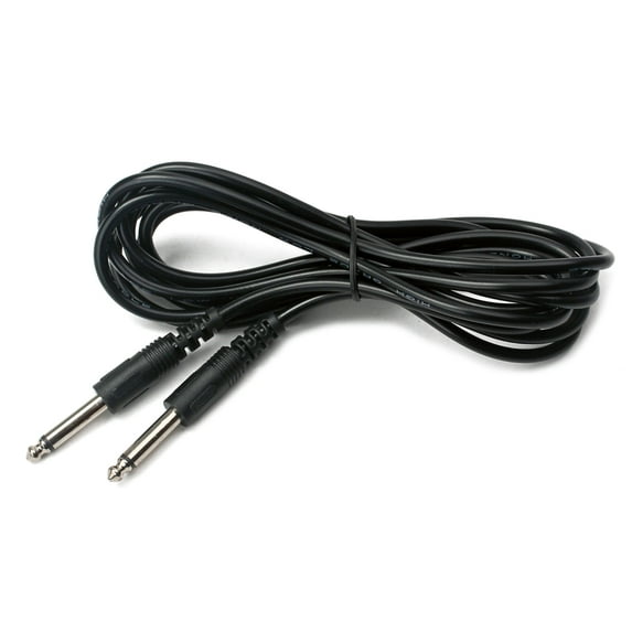 10ft Guitar Cable, 1/4" 6.35mm to 6.35mm TRS Stereo Guitar Amplifier ...