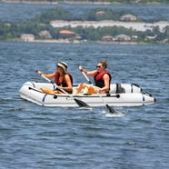 Intex Explorer 200, Inflatable Two Person Raft Boat Set for River/Lake ...