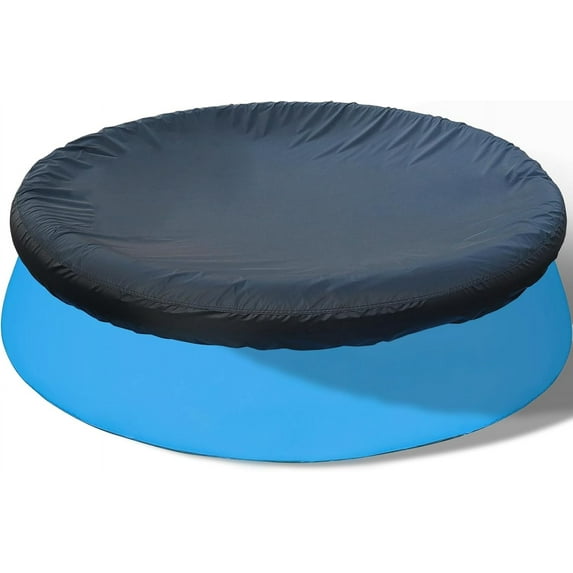 10ft Inflatable Pool Covers for Above Ground Pools [ Cover Diameter ...