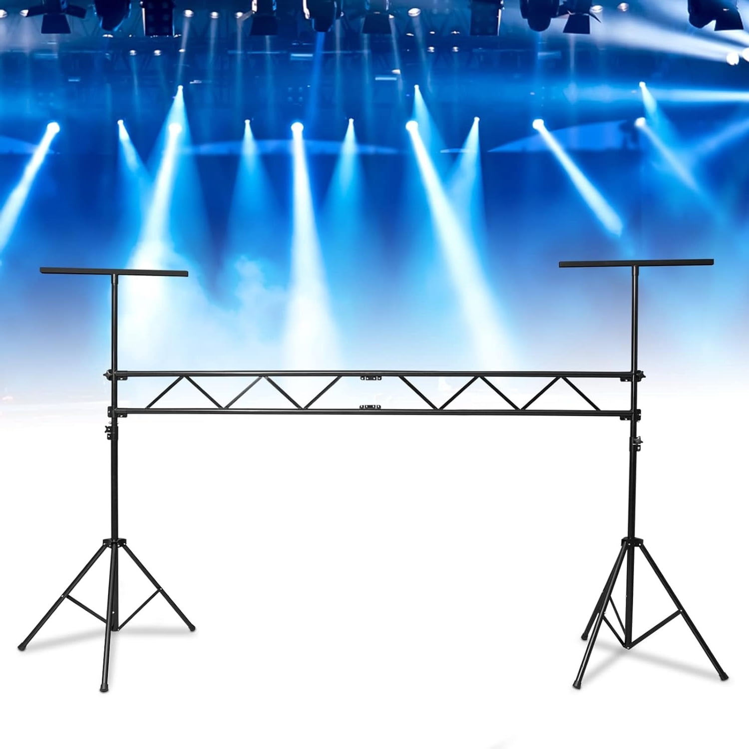 10ft Lighting Truss Stand - 176lb Capacity, Portable Aluminum Frame for ...