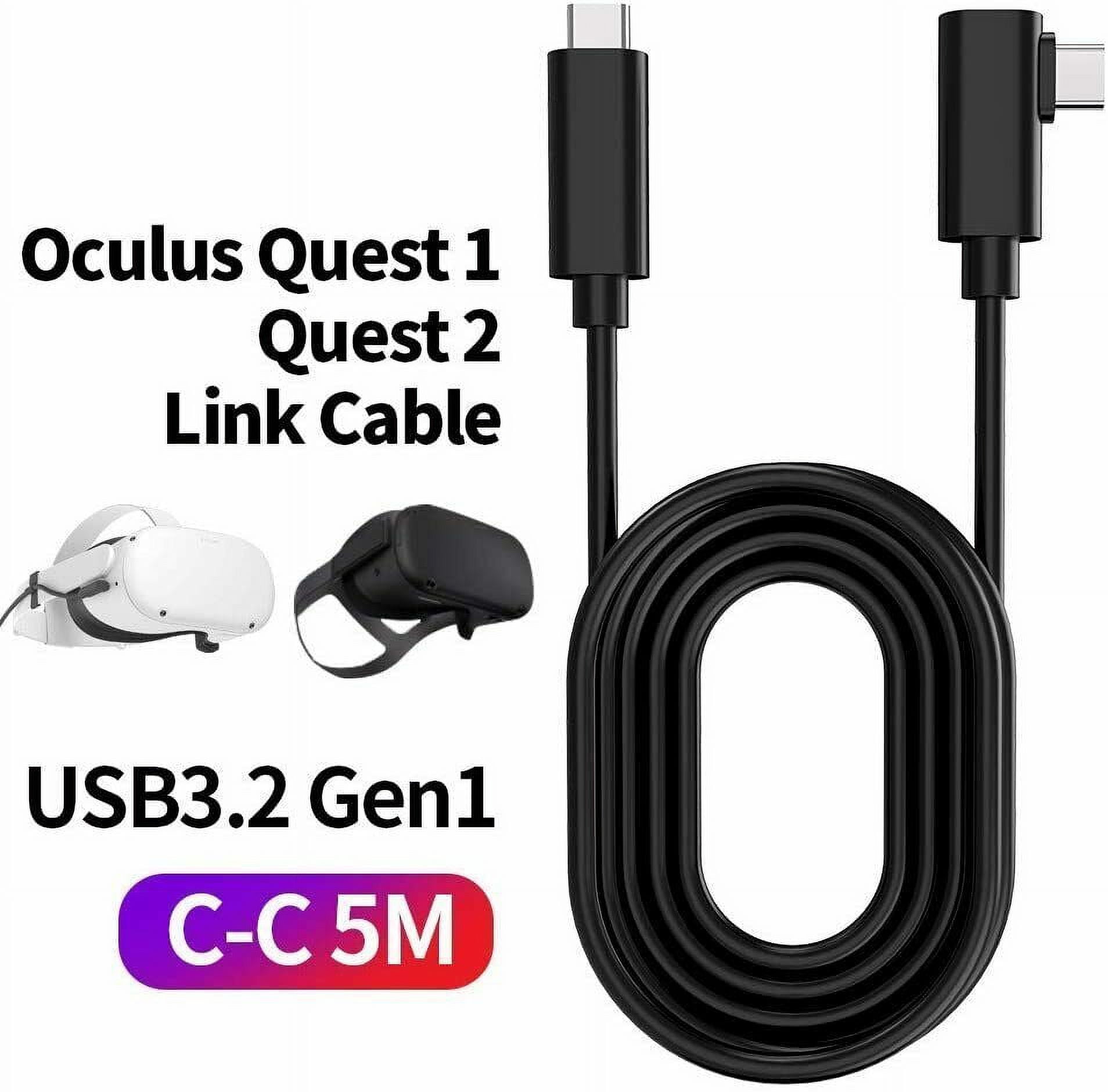 10ft Link Cable for Oculus Quest 2 Type-C Right Angle to USB A 3.2 ...