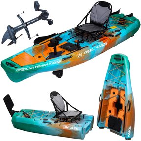 9.5ft Raptor Modular Propeller Drive Pedal Fishing Kayak | 380lbs ...