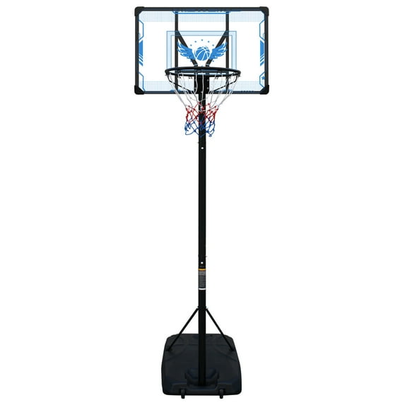 Sesslife 10ft Adjustable Basketball Hoop with 42 Inch Backboard ...