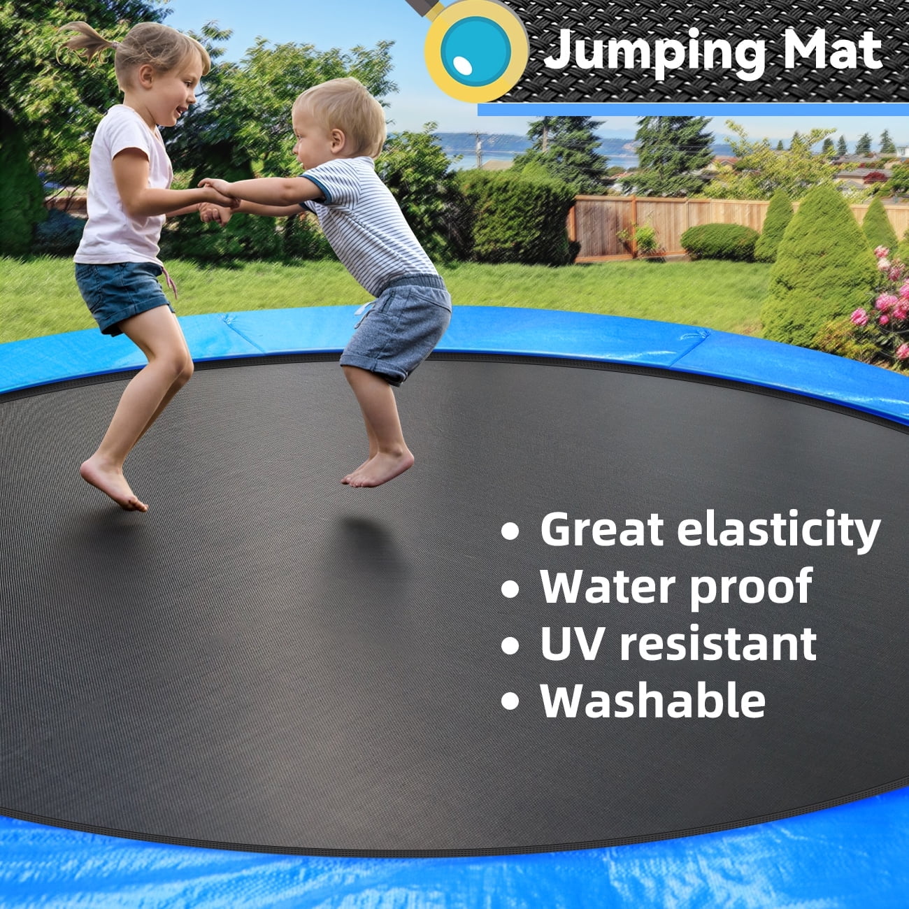 10ft Trampoline with slide - Walmart.com