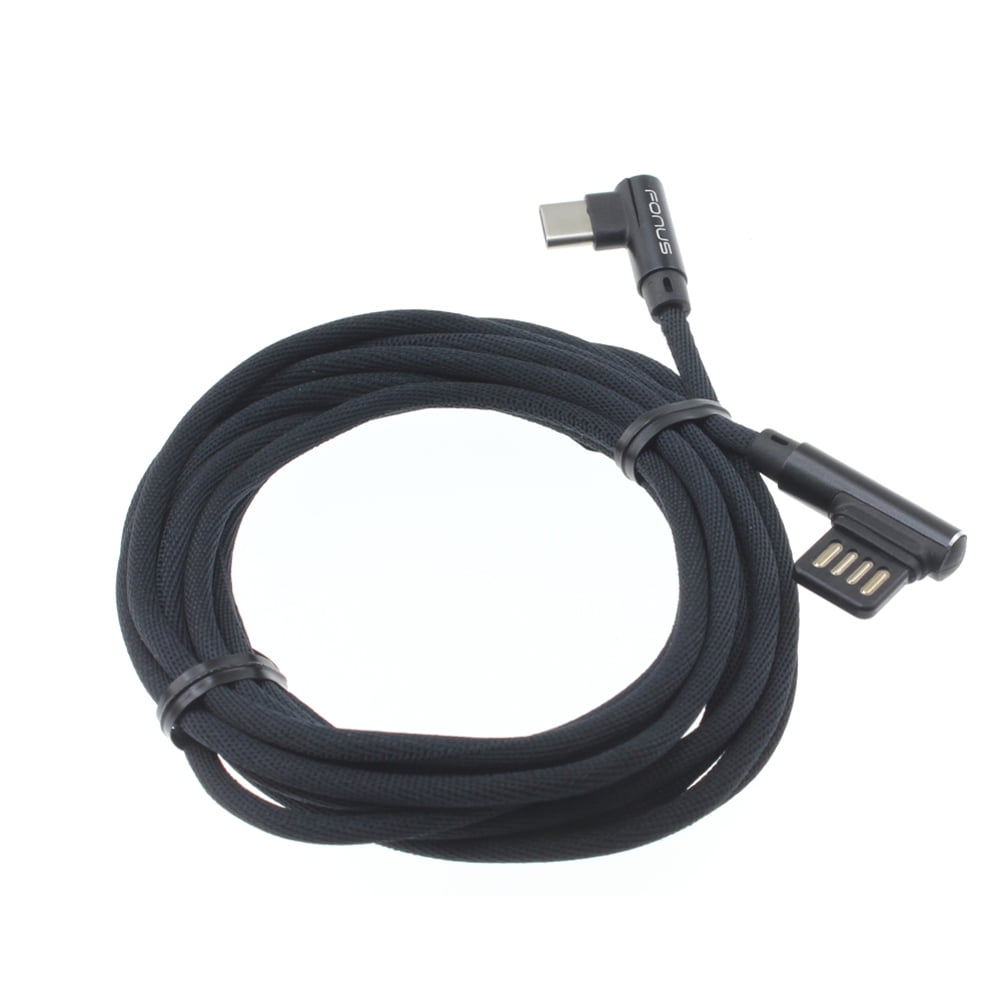 10ft Type-C Angle USB Cable for Cricket Vision Plus/Innovate E 5G ...