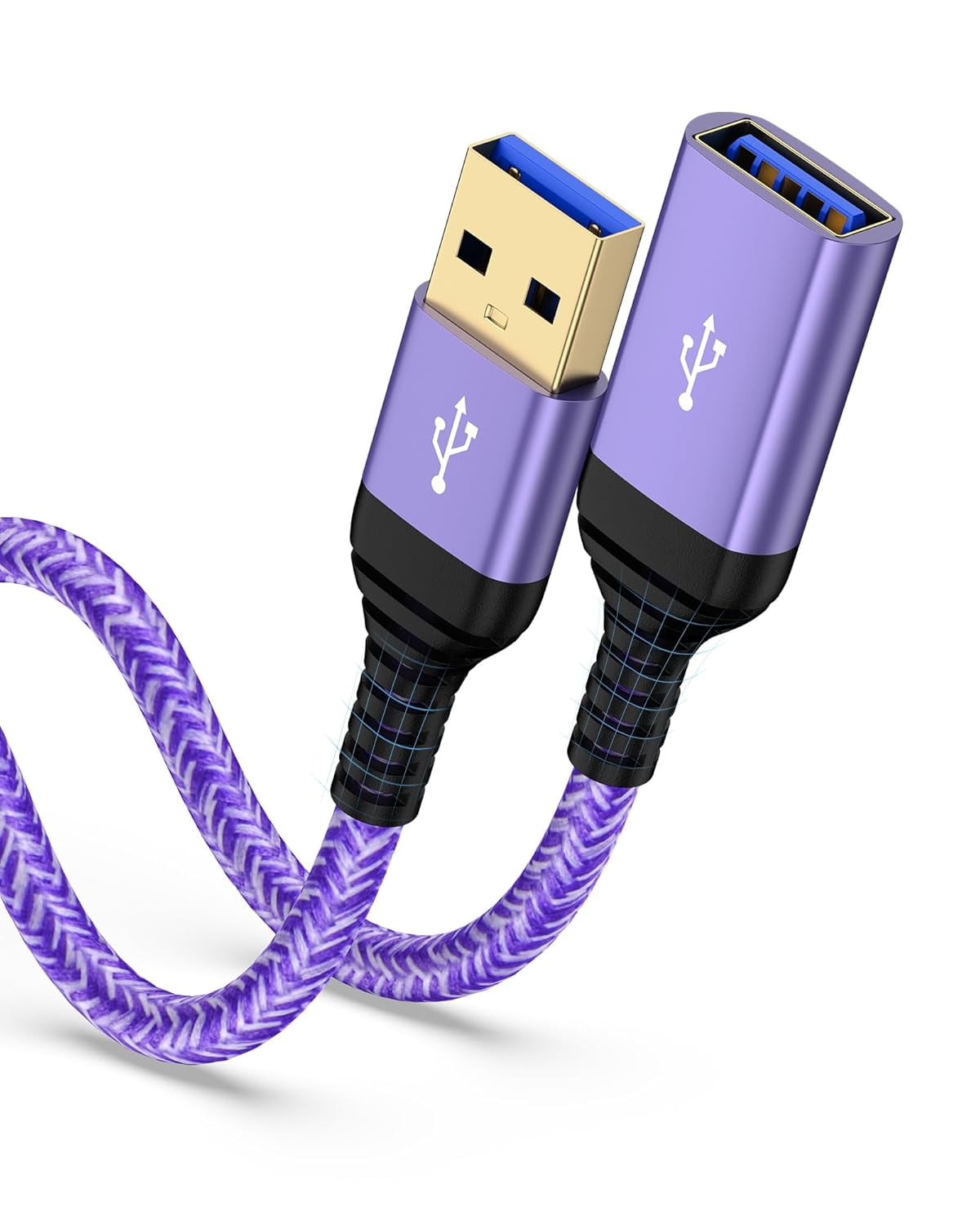 10ft USB 2.0 Extension Cable \u2013 USB-A to A Male to Female Data ...