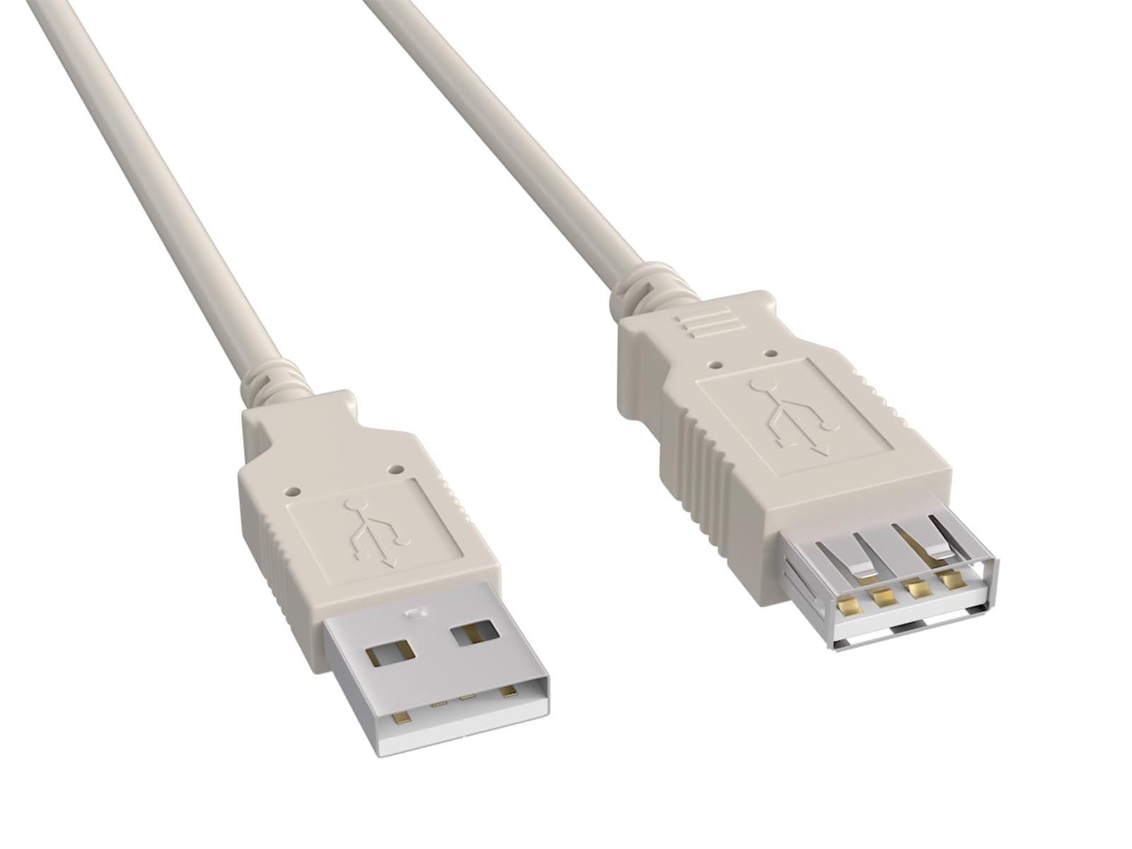 Cable Leader 10ft USB 2.0 Type A High Speed Extension Cable Male to ...
