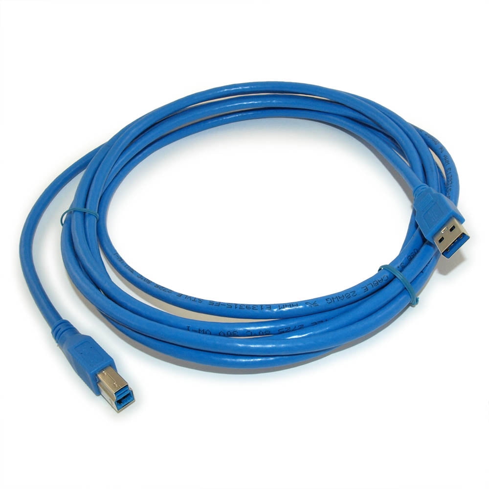10ft USB 3.2 Gen 1 SUPERSPEED 5Gbps Type A Male to B Male Cable ...