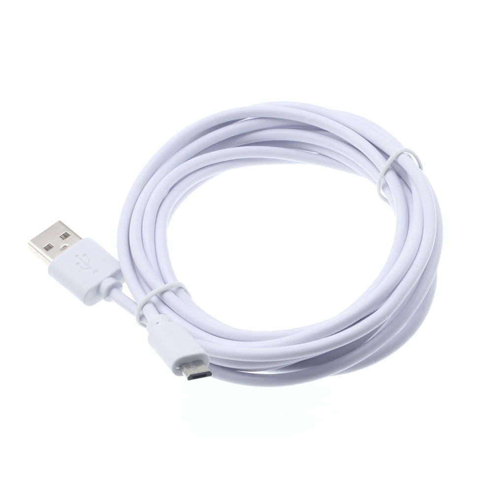 10ft USB Cable for Arlo Pro / Pro 2 Security Cameras - MicroUSB Charger ...