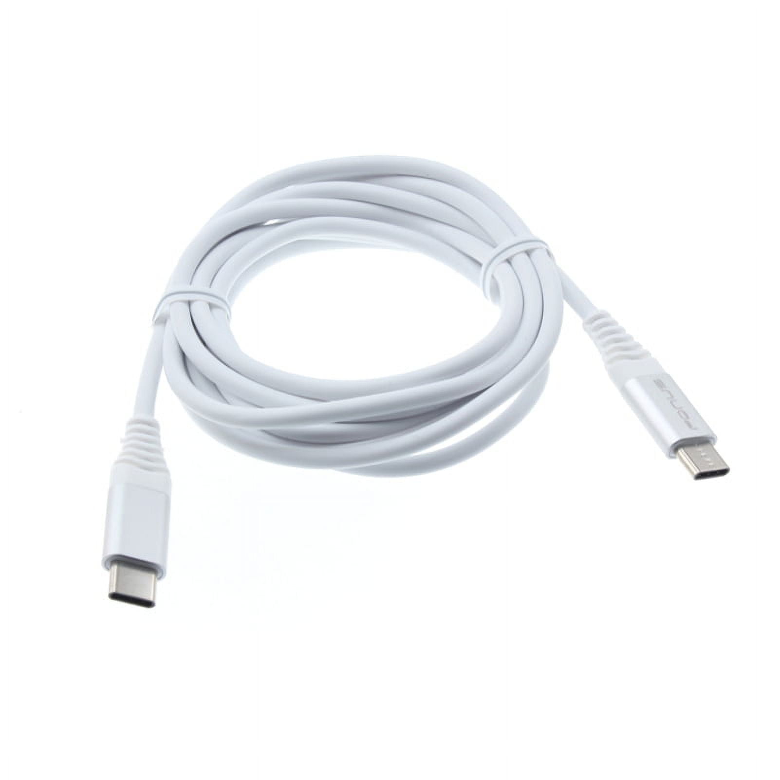 10ft USB Cable for LG G8X ThinQ Phone - Type-C to Type-C Charger Cord ...