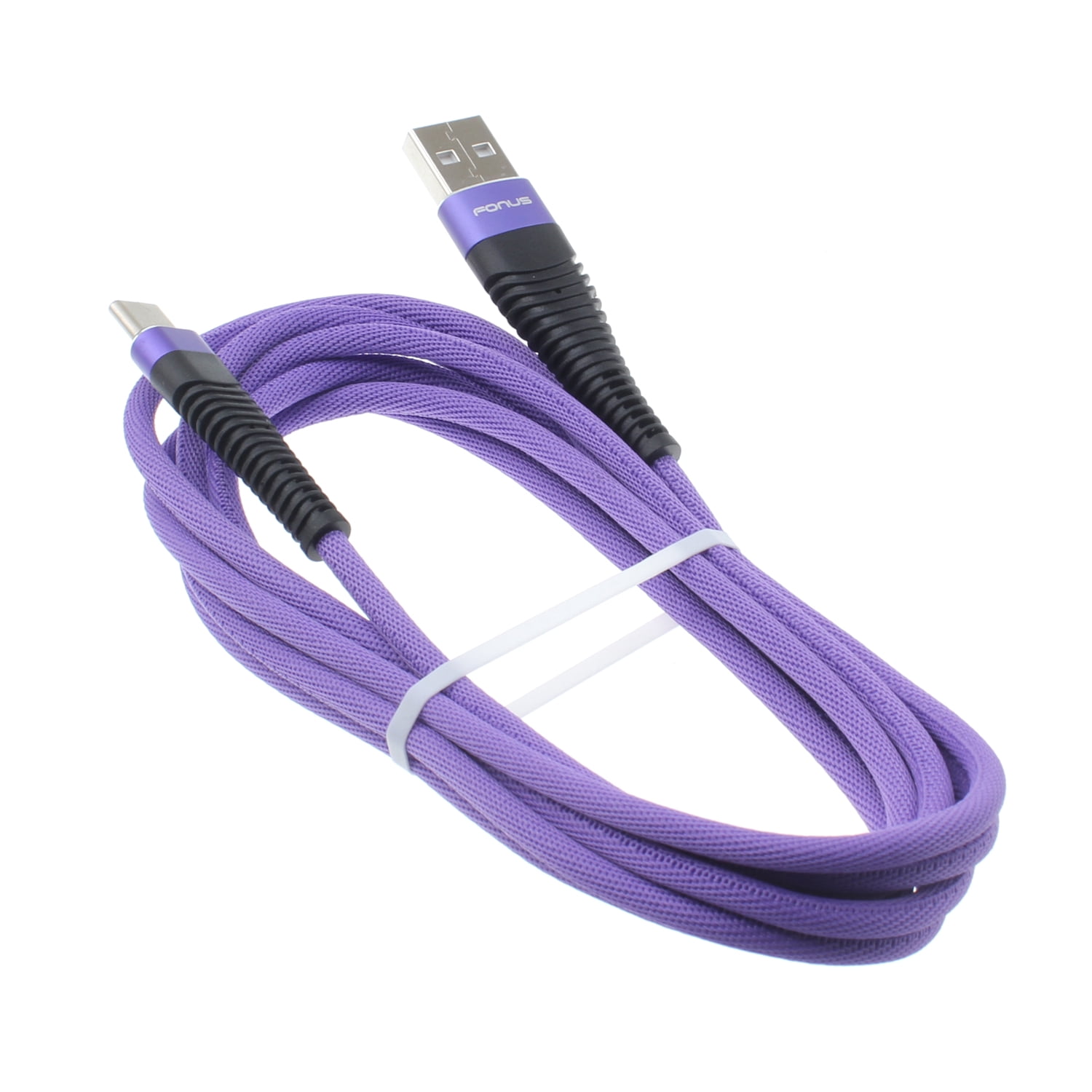 10ft USB Cable for Lenovo Idea Tab Pro (2025)/Tab M11 - Purple Type-C ...