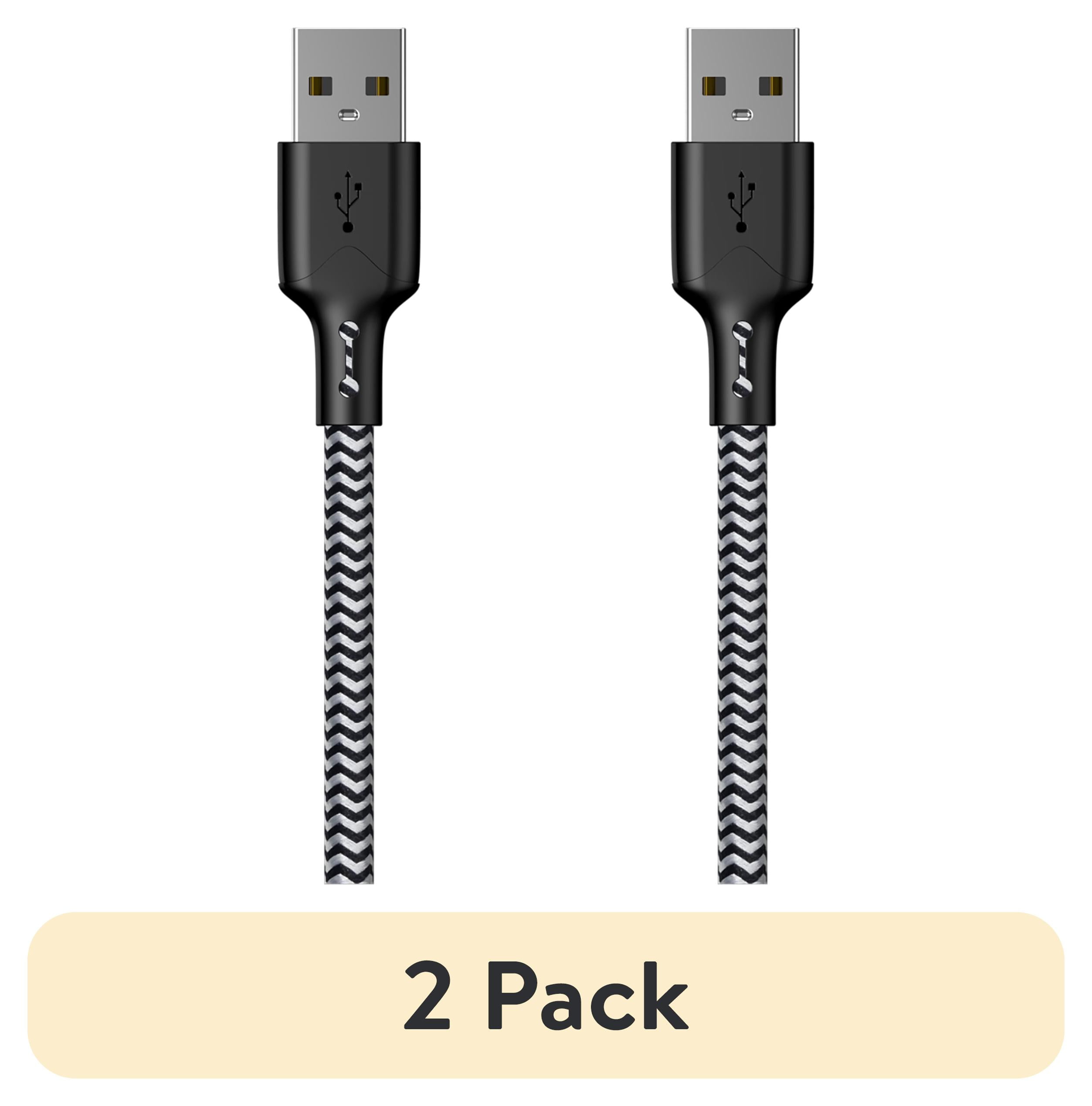 (2 pack) 10ft Usb A To Lightning Cable Assortment - Walmart.com