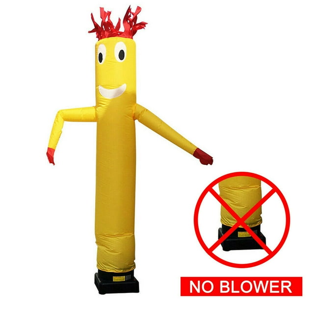 10ft Yellow Wind Dancer Air Puppet Sky Wavy Man Inflatable Tube No ...