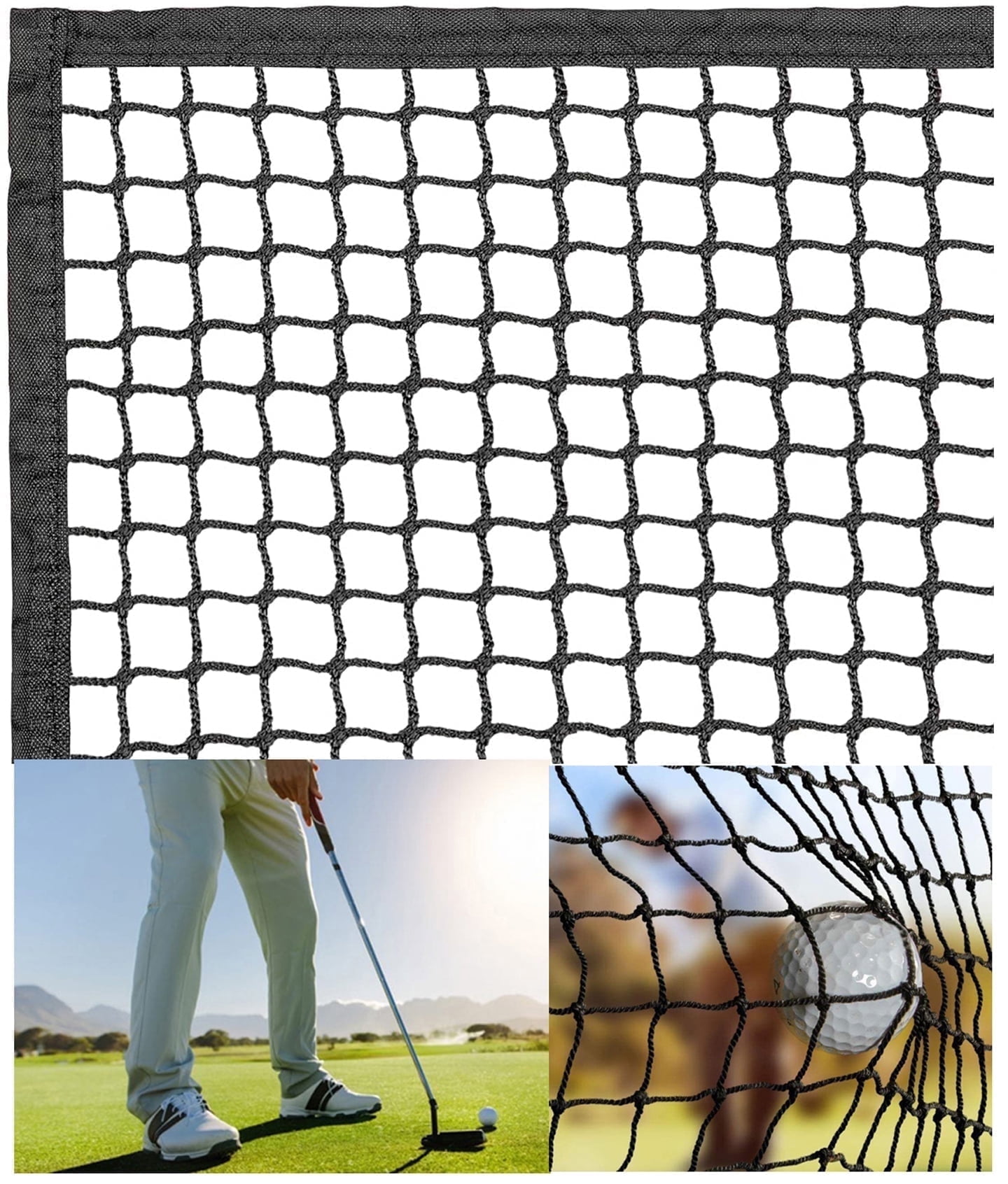 10ft x 20ft Sports Practice Netting Golf Hitting Net Strong 150 LB ...