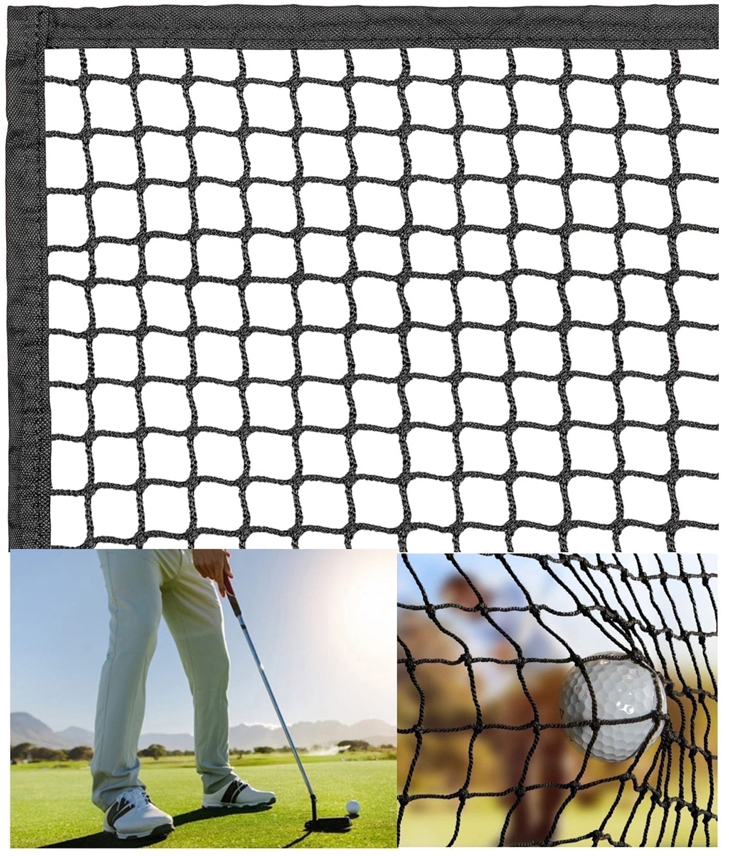 10ft x 20ft Sports Practice Netting Golf Hitting Net Strong 150 LB ...