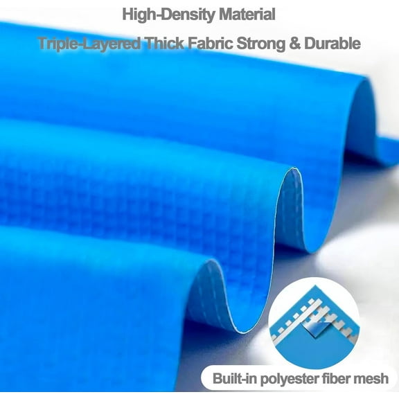 Intex 10' x 2' Easy Set Inflatable Above Ground Pool Blue, Portable ...