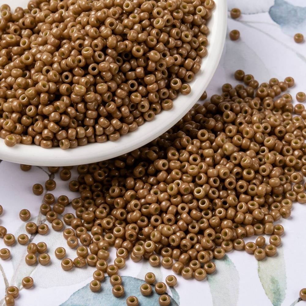 10g 3mm MIYUKI Round Rocailles Beads Japanese Seed Beads 8/0 (RR-4457) Duracoat Dyed Opaque ...