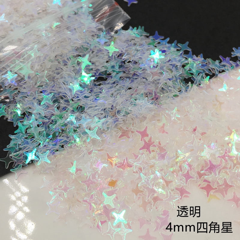 10g/Box 3mm Glitter Acrylic Star Table Confetti Sprinkles Birthday ...