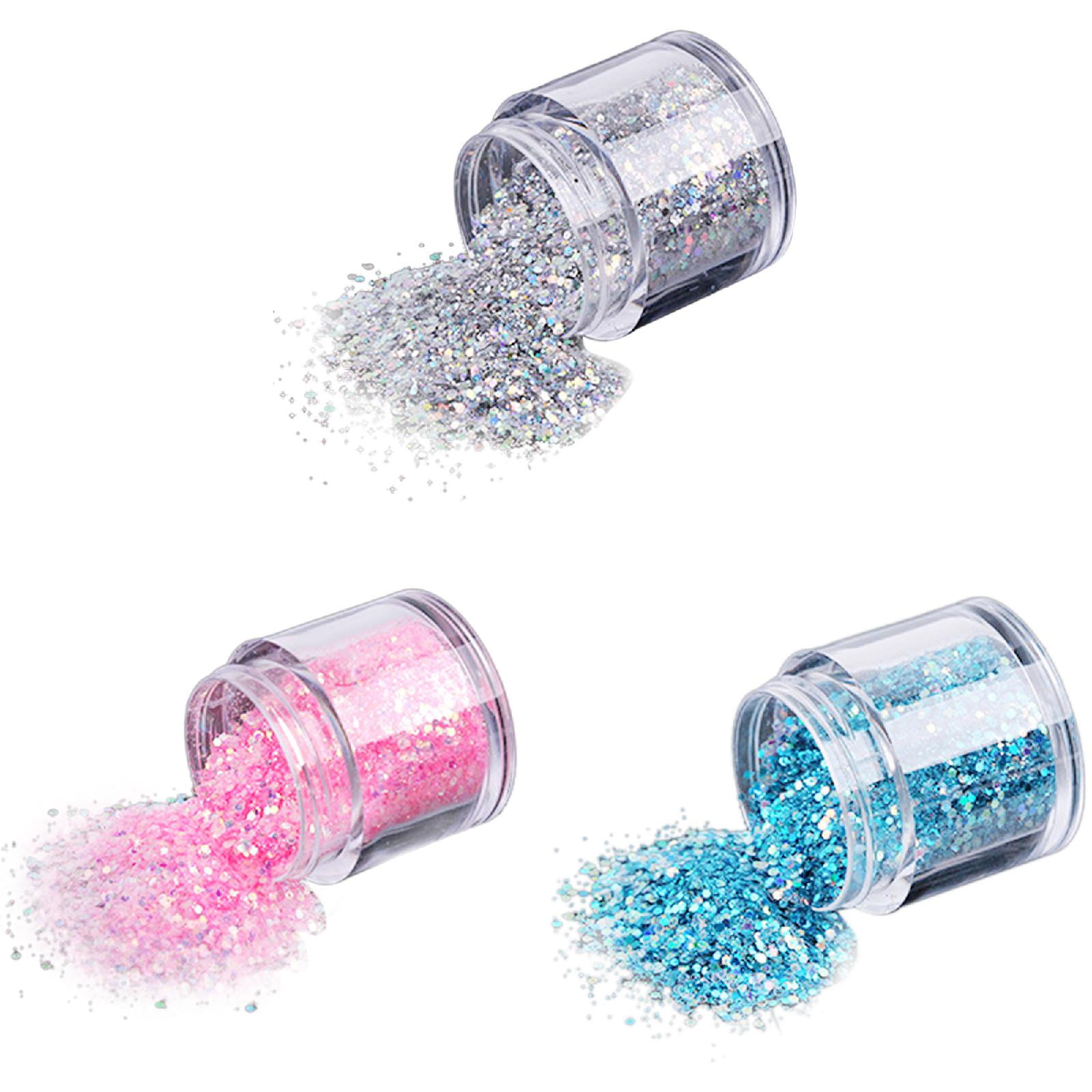 10g/Box Gold Sliver Nail Glitter Powder Shinning Nail Powder SL Glitter Nail Gel Nail Sticker ...