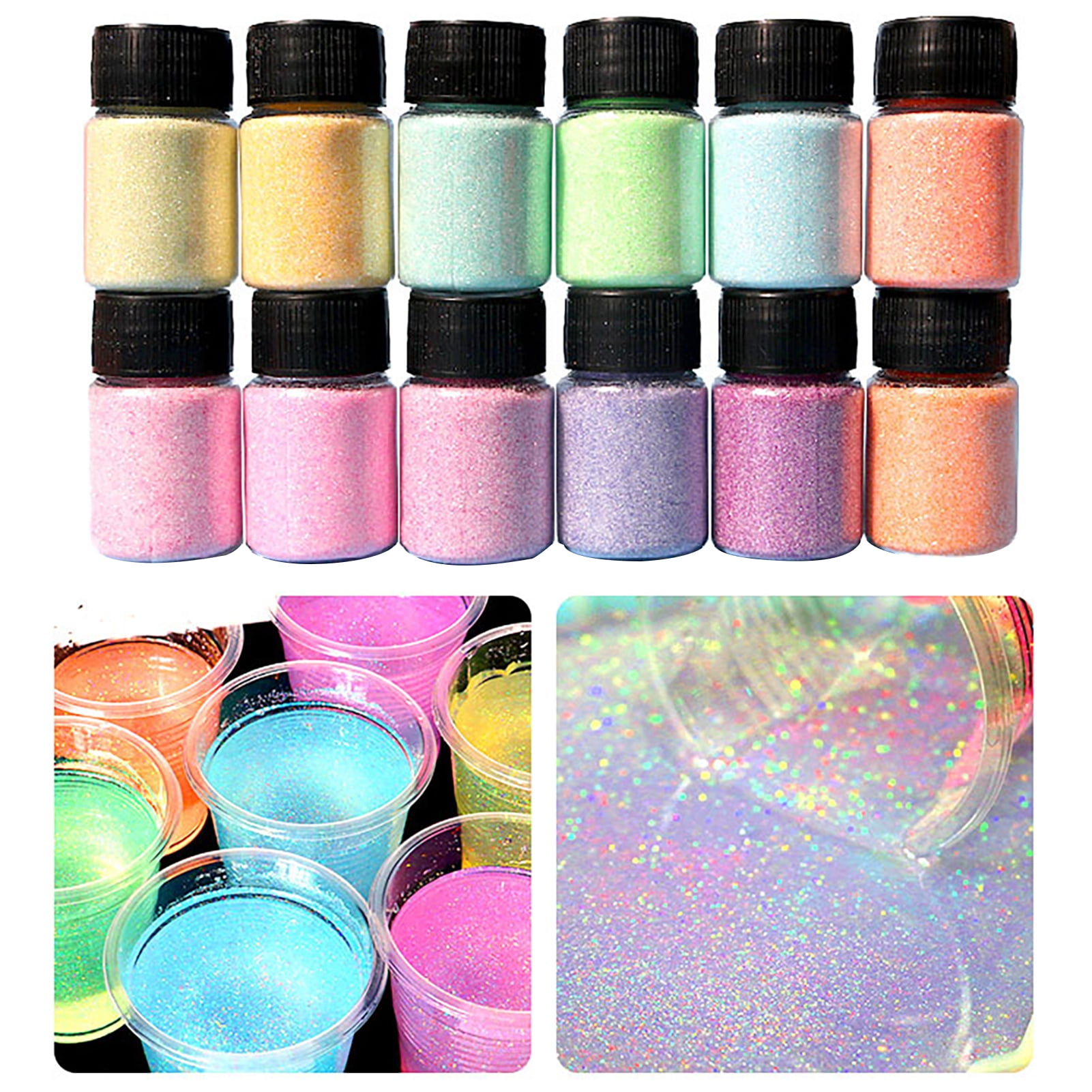 10g Glitter Powder Non-sinkable Suspending Shiny Sparkling Bottled DIY ...