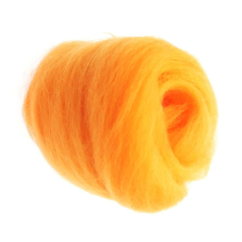 10g Retro Fibre Wool Roving for felting Hand DIY work - Walmart.com