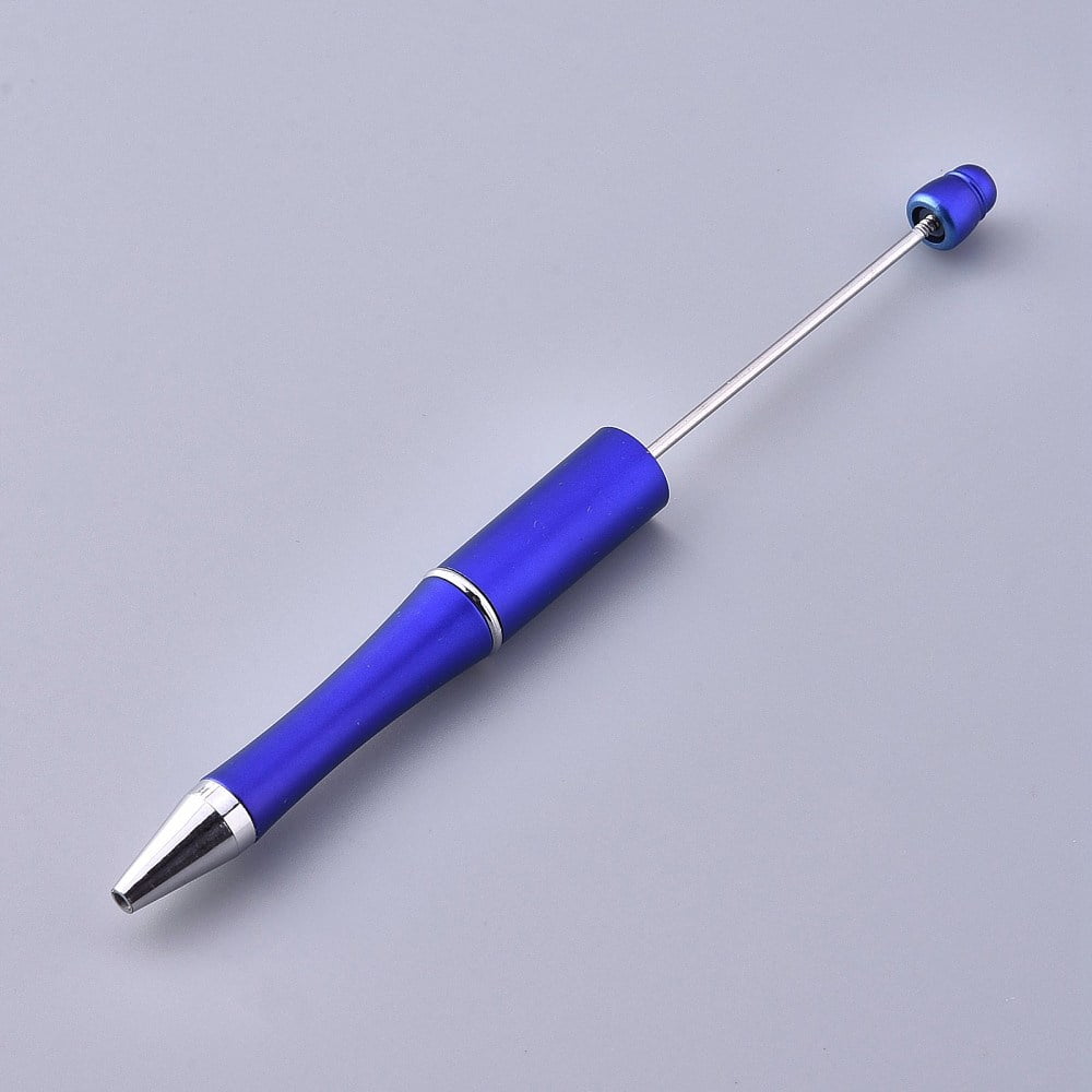 10gs Plastic Beadable Pens Press Ball Point Pens for DIY Pen Decoration ...