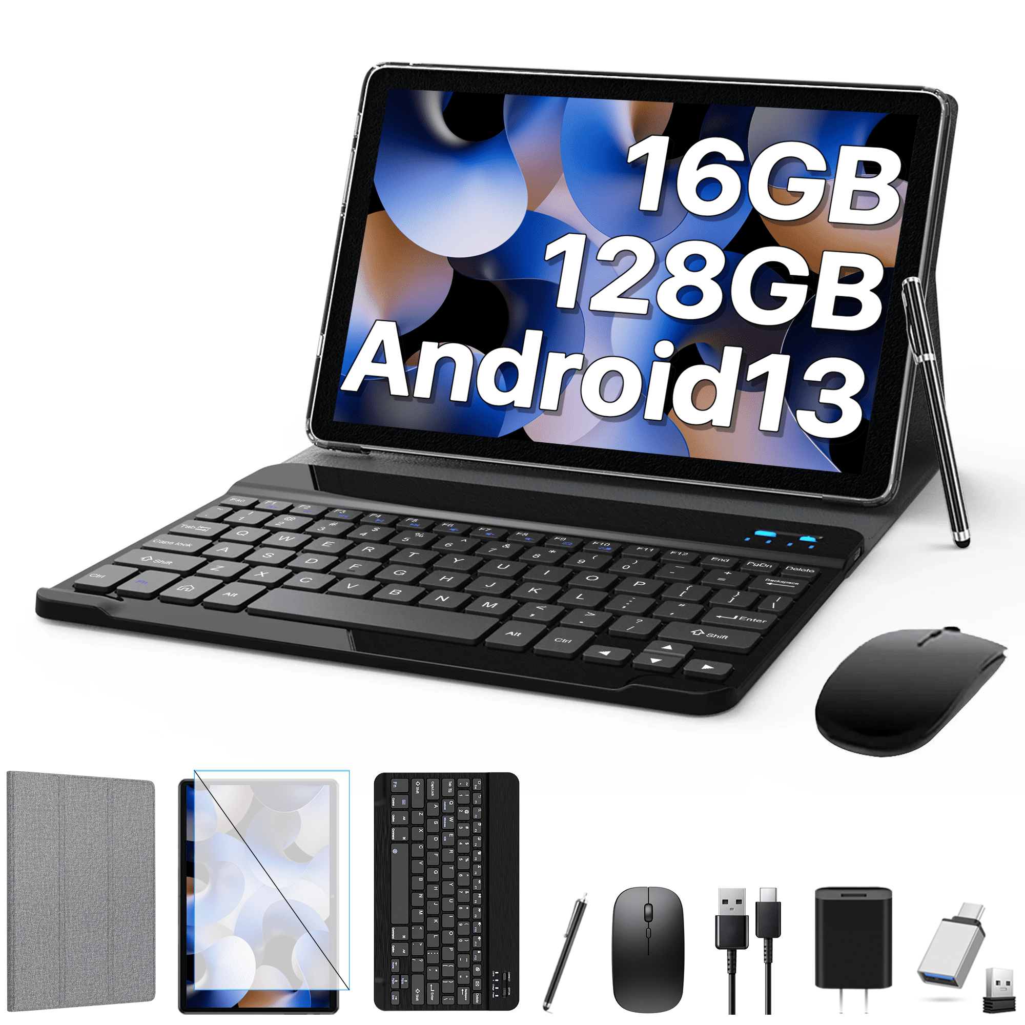 10in Octa Core Android Tablet with 16GB RAM, 128GB ROM, 1TB Expandable ...