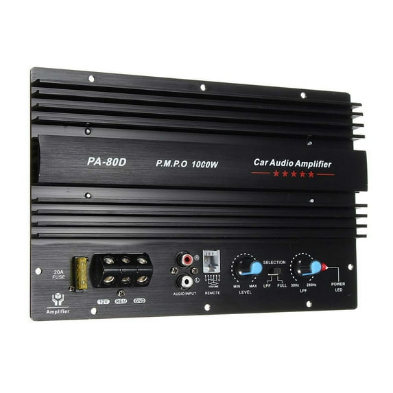 10in Car Audio Subwoofers Digital Amplifier Car Audio Processor Power ...