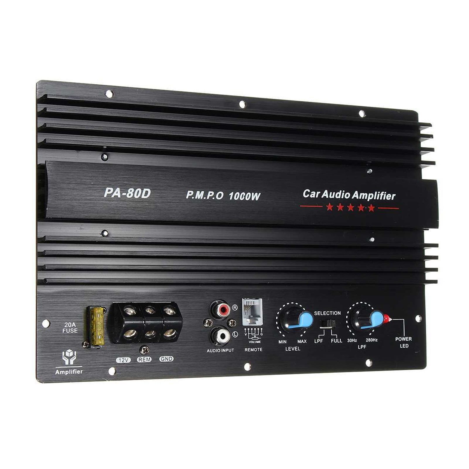 10in Car Audio Subwoofers Digital Amplifier Car Audio Processor Power ...