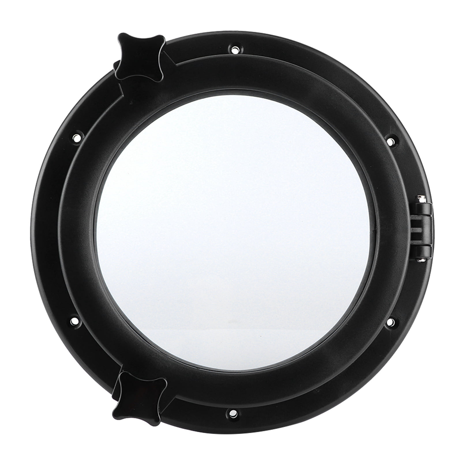 10in Marine Porthole Round Black Portlight Stalinite Window Universal ...