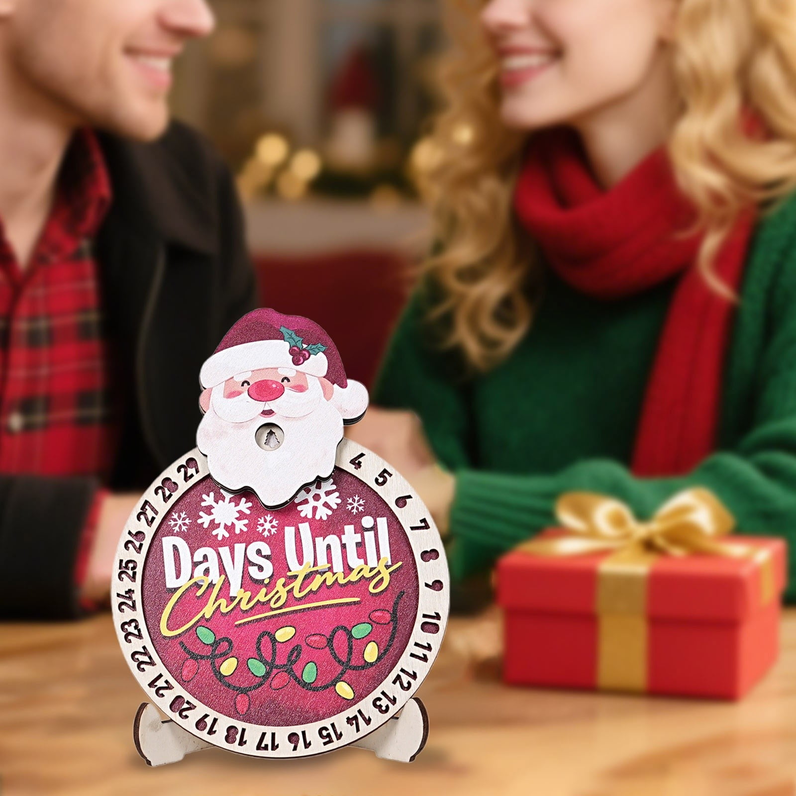 10in Xmas Table Decor,Santa Figurine,Climbing Santa,Santa Claus Decor ...