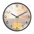 10inch/12inch/14inch Minimalist Circular European Wall Clock Modern and ...