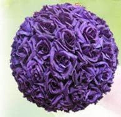 10inch(25cm) Hanging Decorative Flower Ball Centerpieces Silk Rose ...