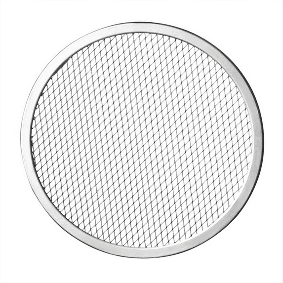 10inch Aluminum Seamless Rim Pizza Baking Screen - Perfect Crisp ...